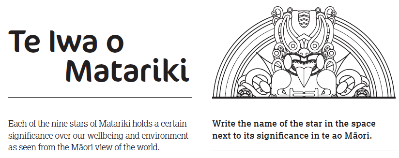 Free Matariki Resources – Matariki